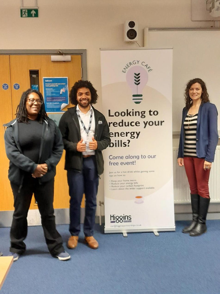 Providing support for local communities through Energy Cafes and Food ...