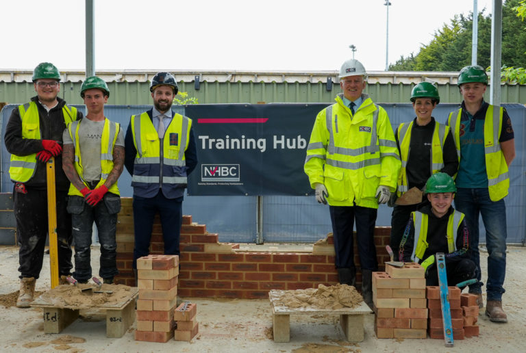 Cambridgeshire’s first “real-life” bricklaying apprenticeship Training ...