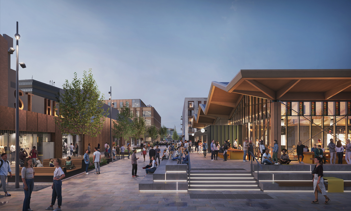 Market Street view (LR) - labm